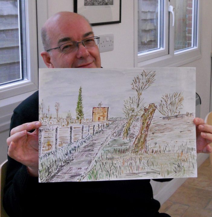 Landscape - Mark Making - Watercolour - Amanda's Art